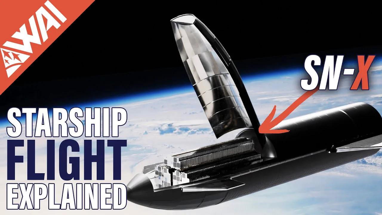 SpaceX Starship orbital flight from ignition to landing!