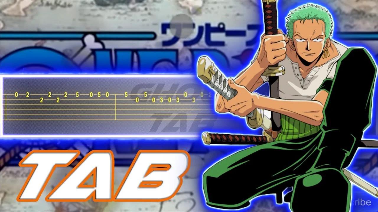 One Piece Opening 2 - Believe (Guitar Tab 譜 Tutorial)