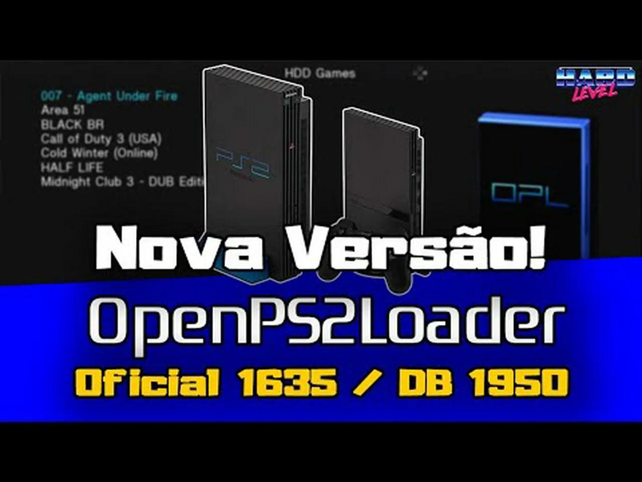 Open PS2 Loader (OPL) OFICIAL 1635 / DB 1950 - Nova versão! Conheças as ...