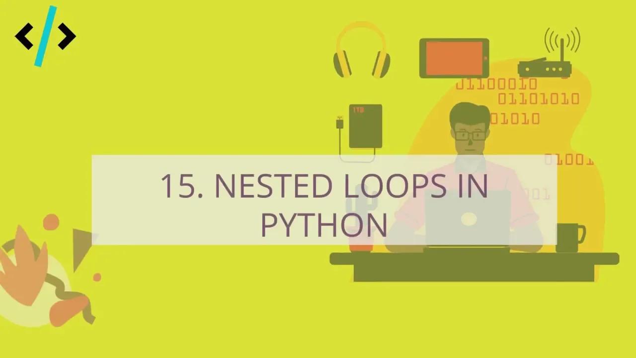 Python For Data Science 15 Nested Loops In Python Python Tutorial In Hindi 0418
