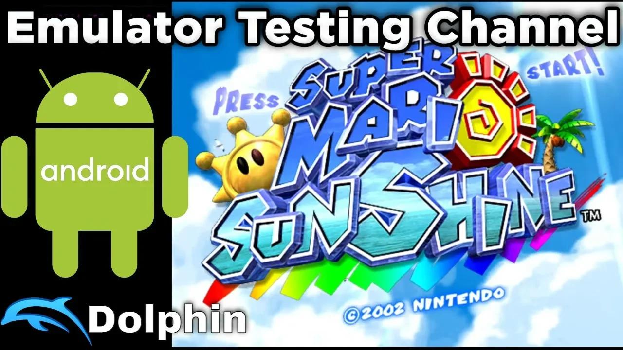 Super Mario Sunshine | Dolphin MMJR2 Android | Gamecube Emulator Android