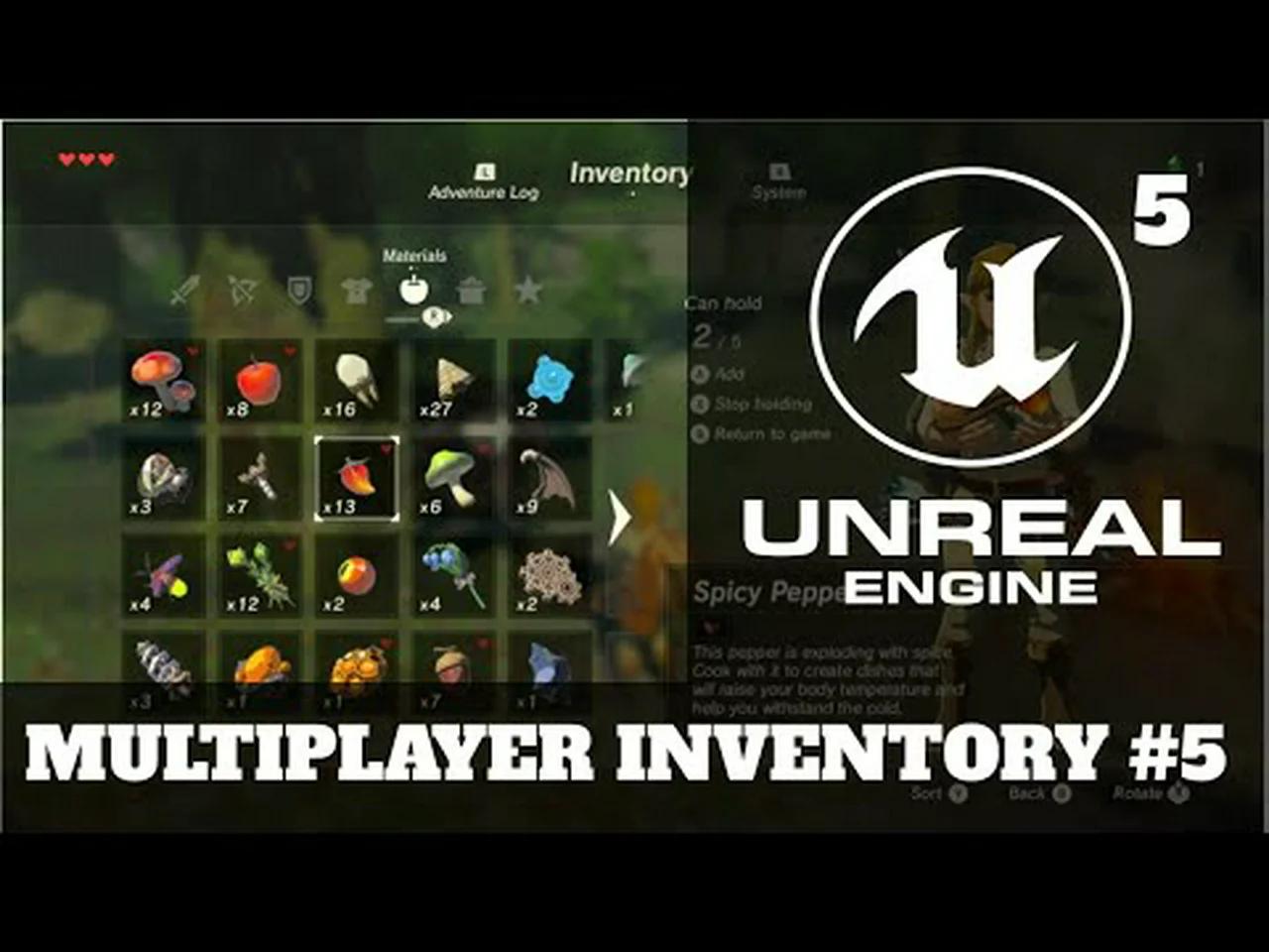 UE5 - Multiplayer Inventory Component #5