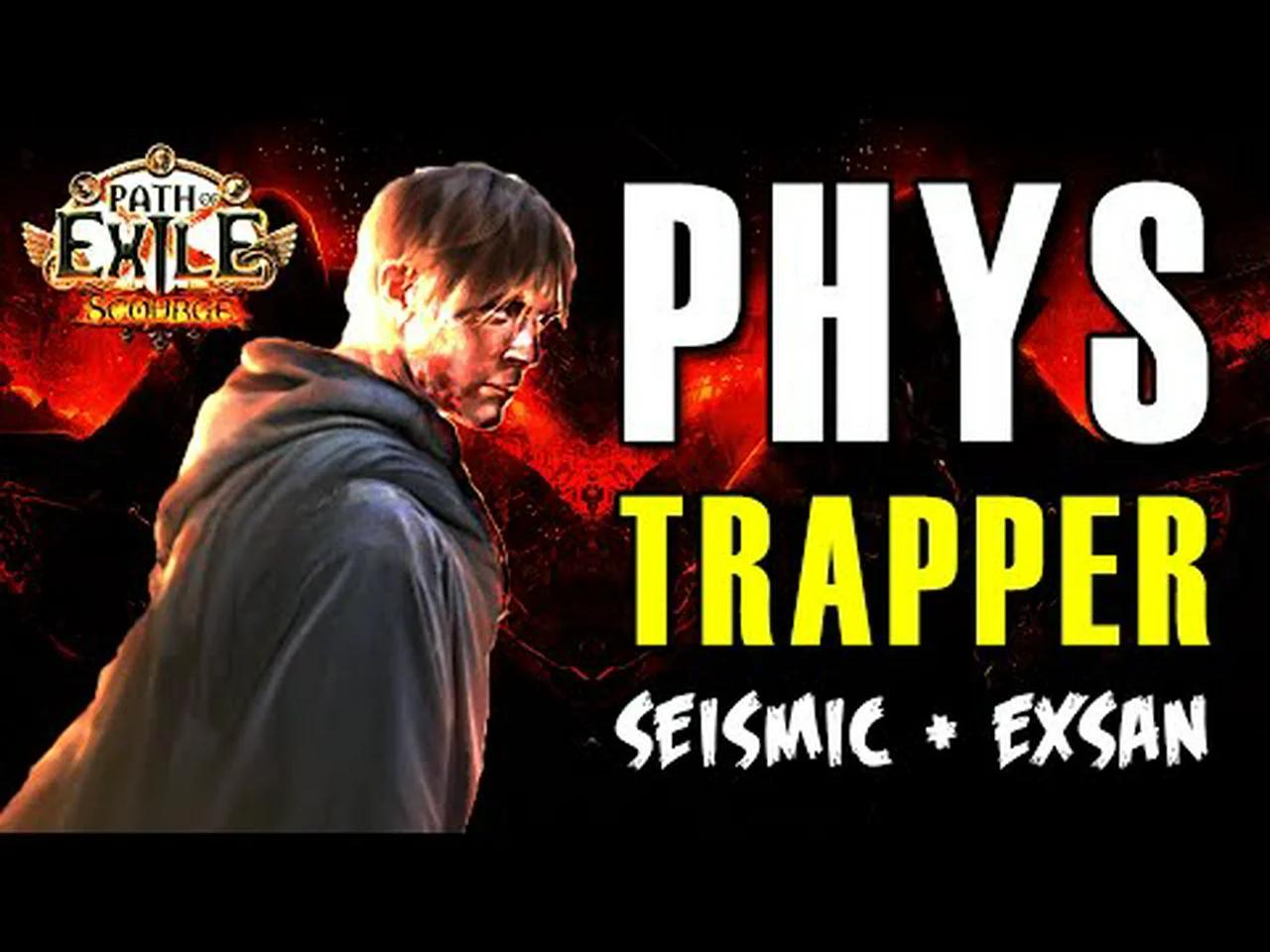POE 3.16 - Physical Trapper Saboteur | Seismic and Exsanguinate Trap ...