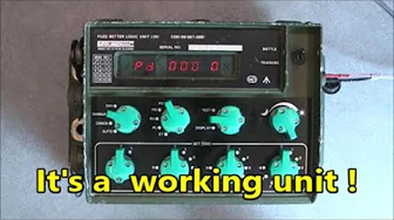 Royal Ordnance L1A1 fuze setter teardown