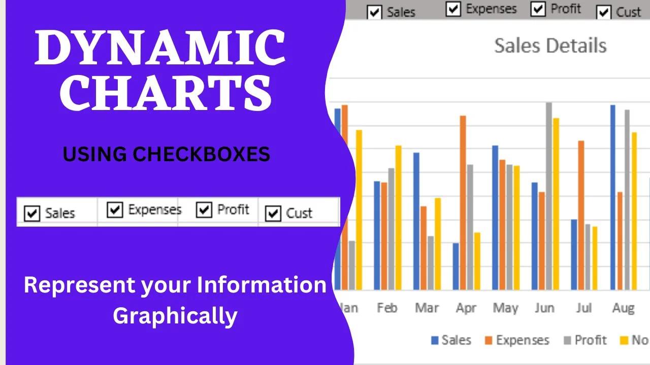 Learn How to Create Dynamic Chart in Excel Using CheckBoxes |Urdu ... Learn How to Create Dynamic Chart in Excel Using CheckBoxes |Urdu ...