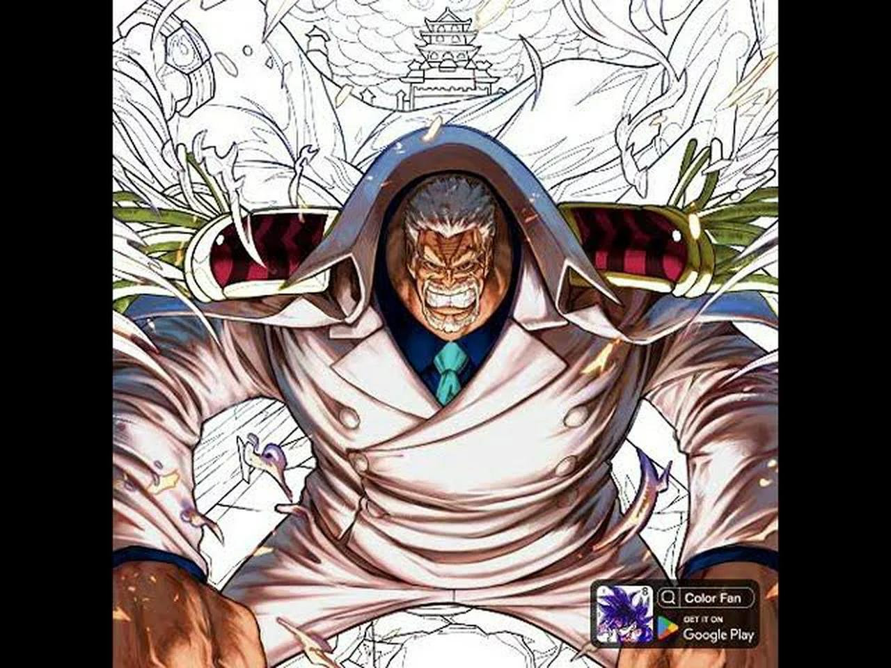 Vice Admiral Monkey D. Grap | One Piece | Gondrong Journal