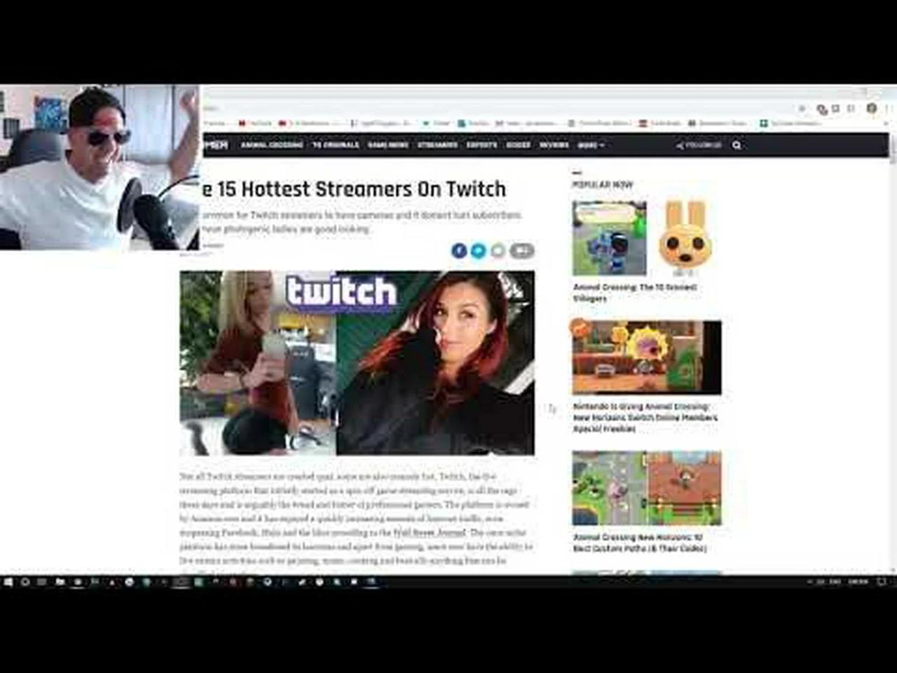 Ranking the Hottest Female Streamers on Twitch (Apr 27, 2020)