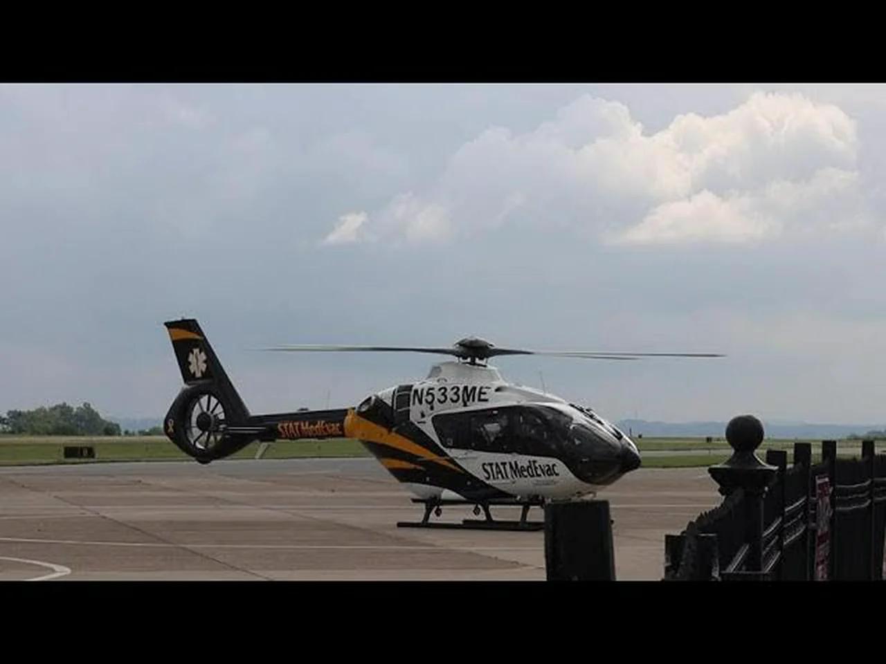 N533ME - STAT MedEvac 6 Landing