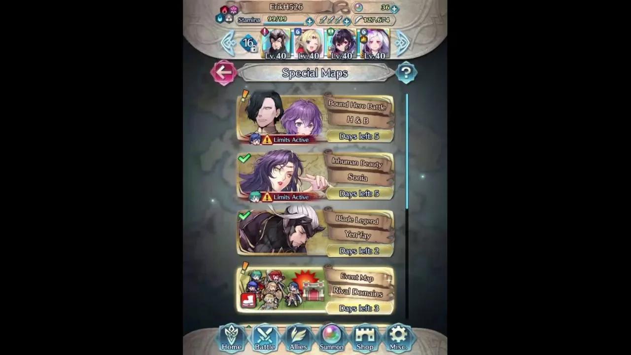 ErikH526 - Fire Emblem Heroes - Limited Hero Battle Hubert & Bernadetta - 12-14-2021