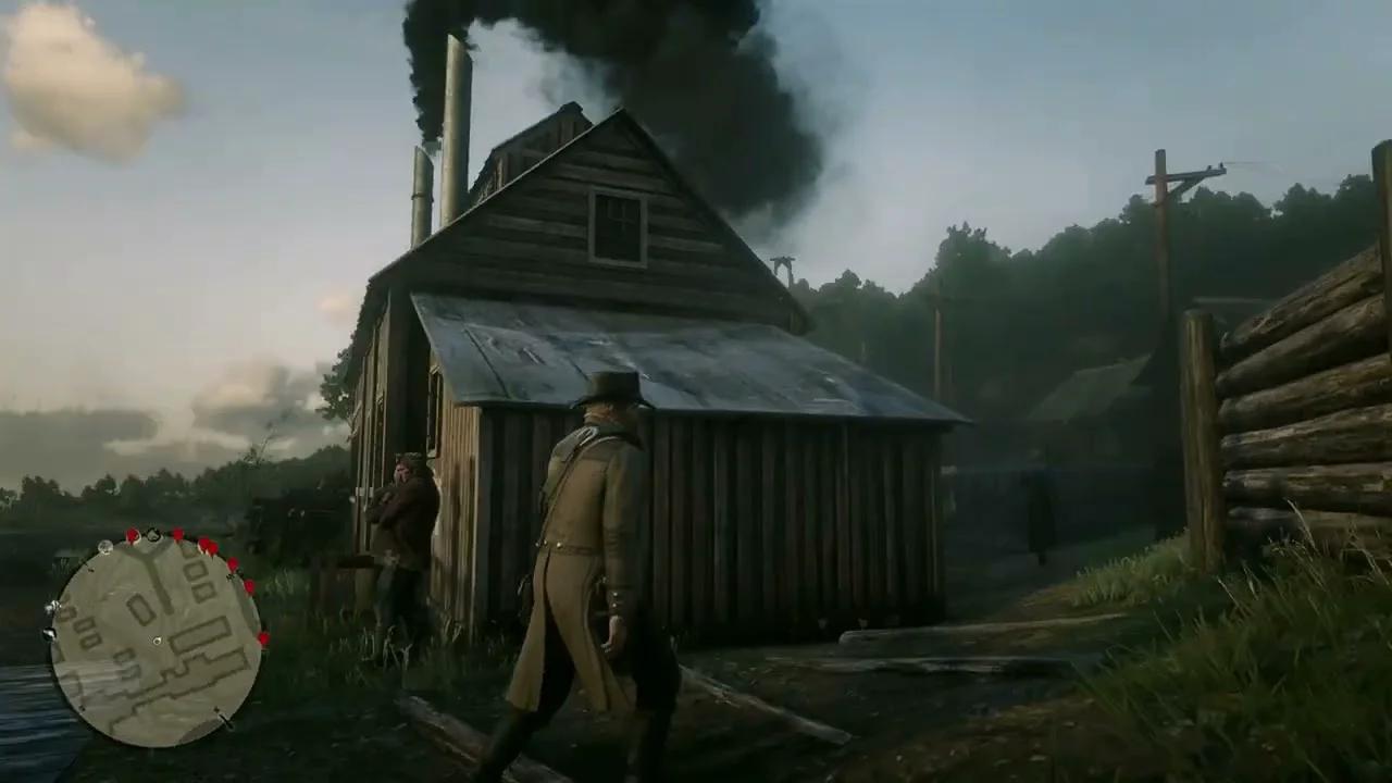 RDR2 - ANNESBURG UN PUEBLO CON CORAZÓNSUMIDO EN LA MISERIA # ...