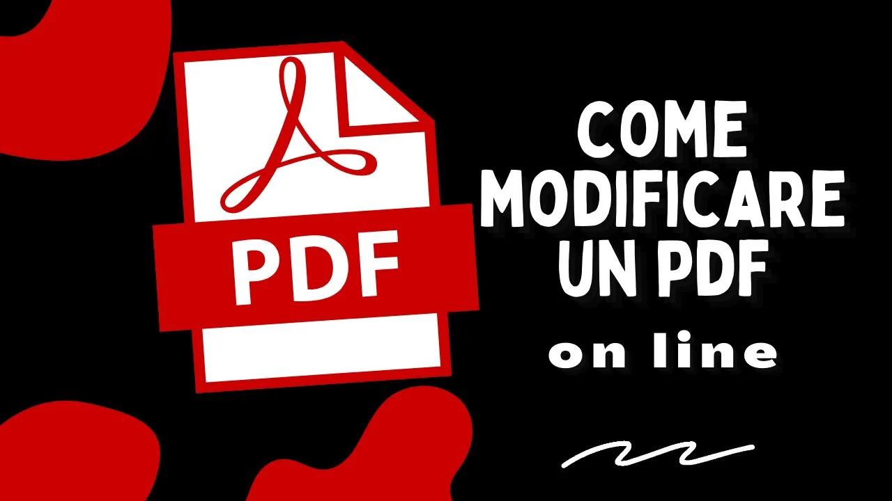 Come modificare qualsiasi documento .PDF GRATIS | ON LINE