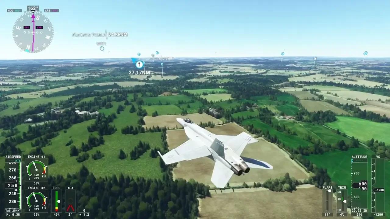 Microsoft Flight Simulator - UK Tour 2 - Birmingham to Heathrow