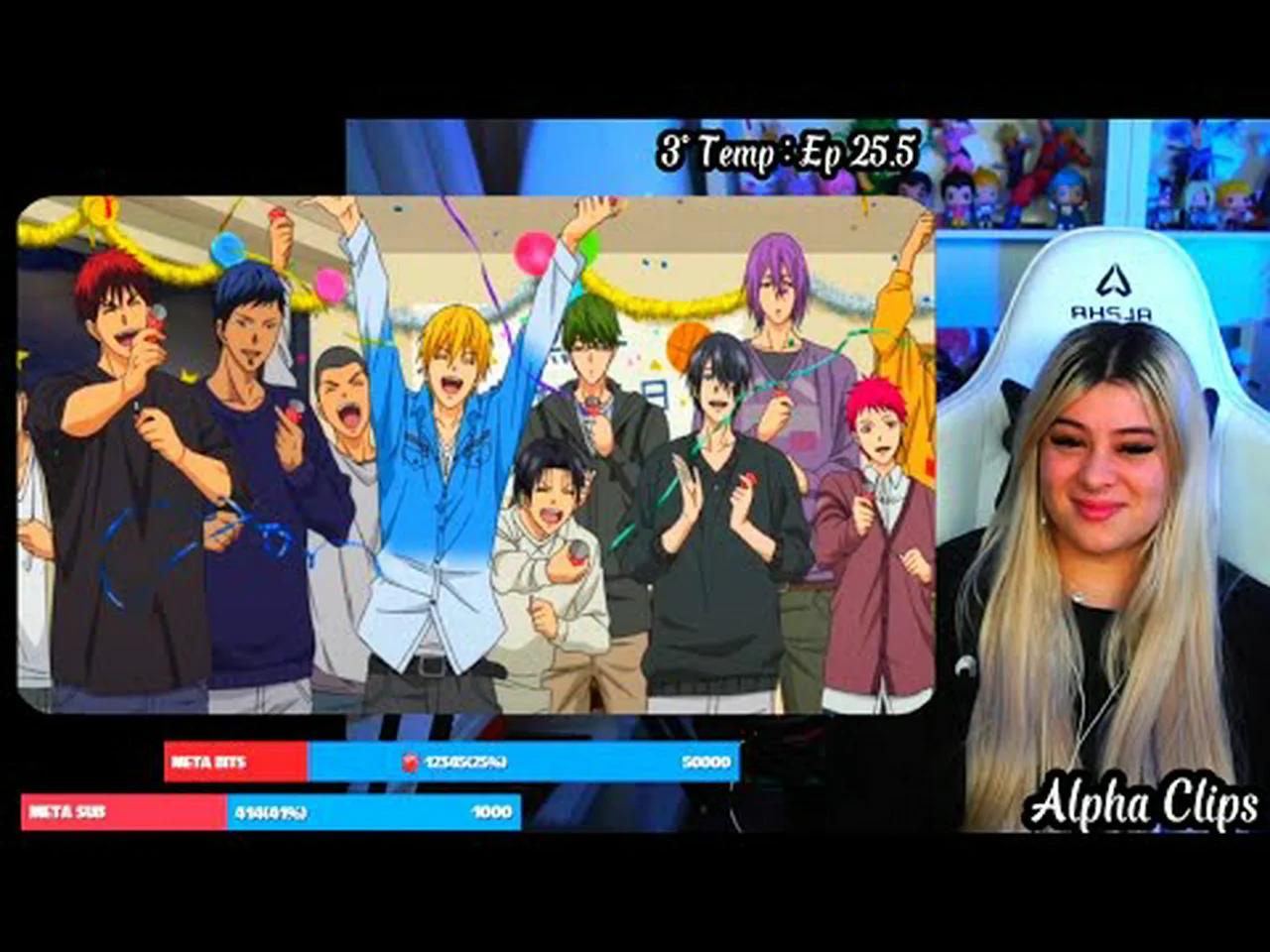 Mariana Alpha - Aniversário Do Kuroko | Kuroko No Basket | 3° Temp ( S3 ) Ep 25.5 [ React ]