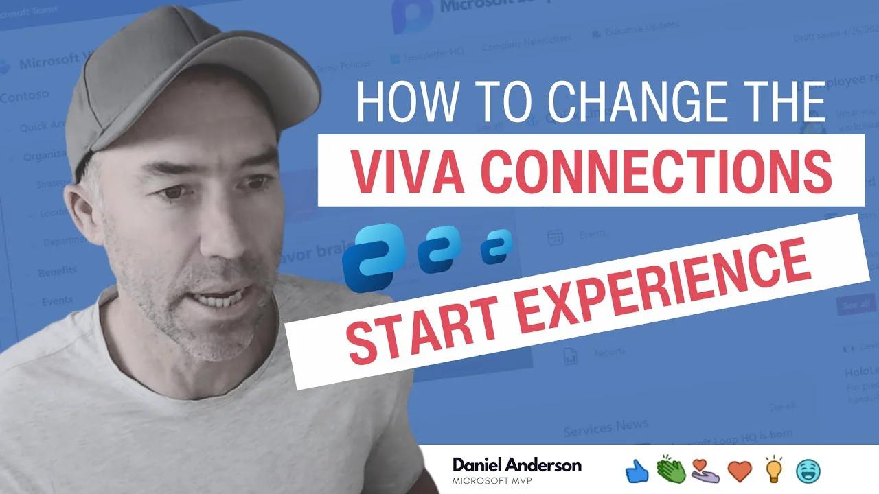 How to change the default Viva Connections Start Page