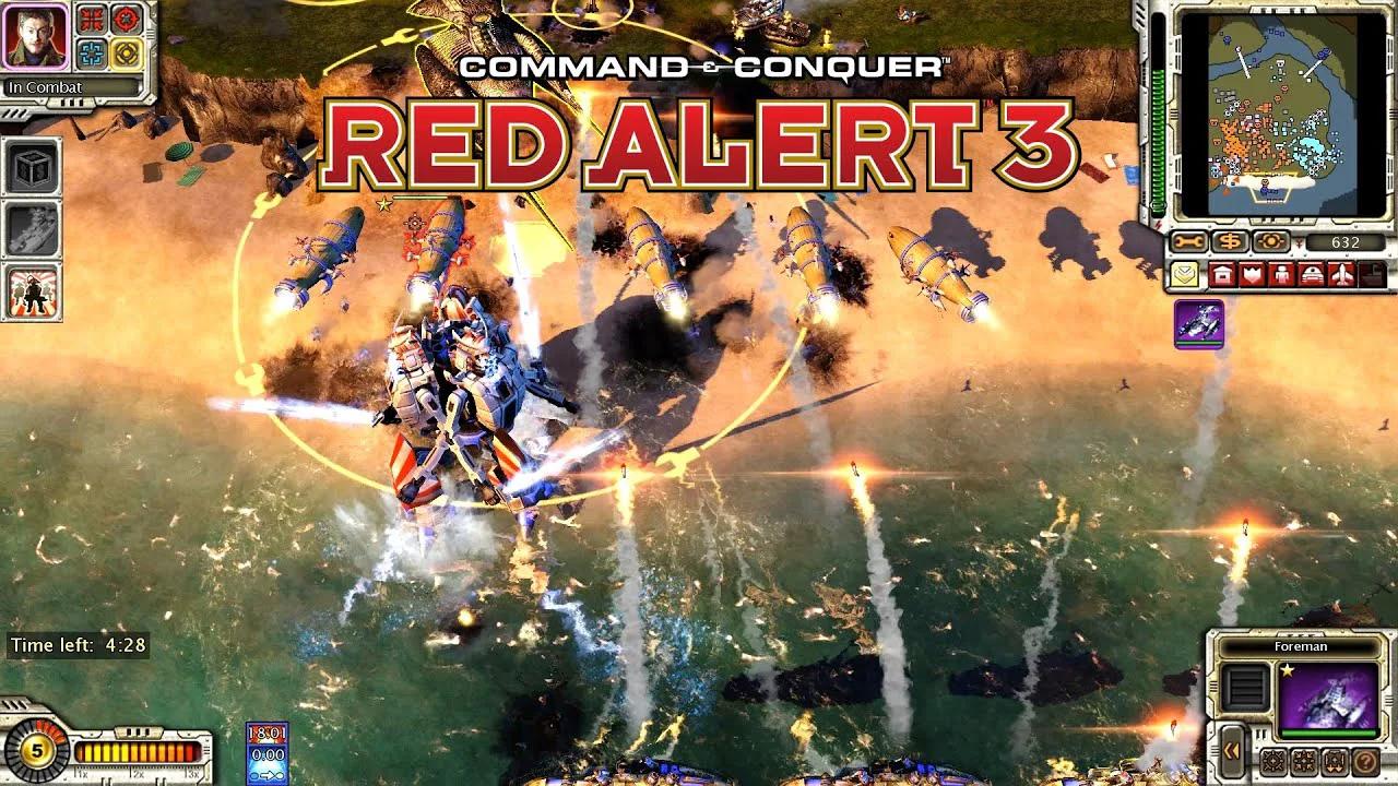 Command and Conquer Red Alert 3 World in Conflict MOD Scrin Gameplay in ...