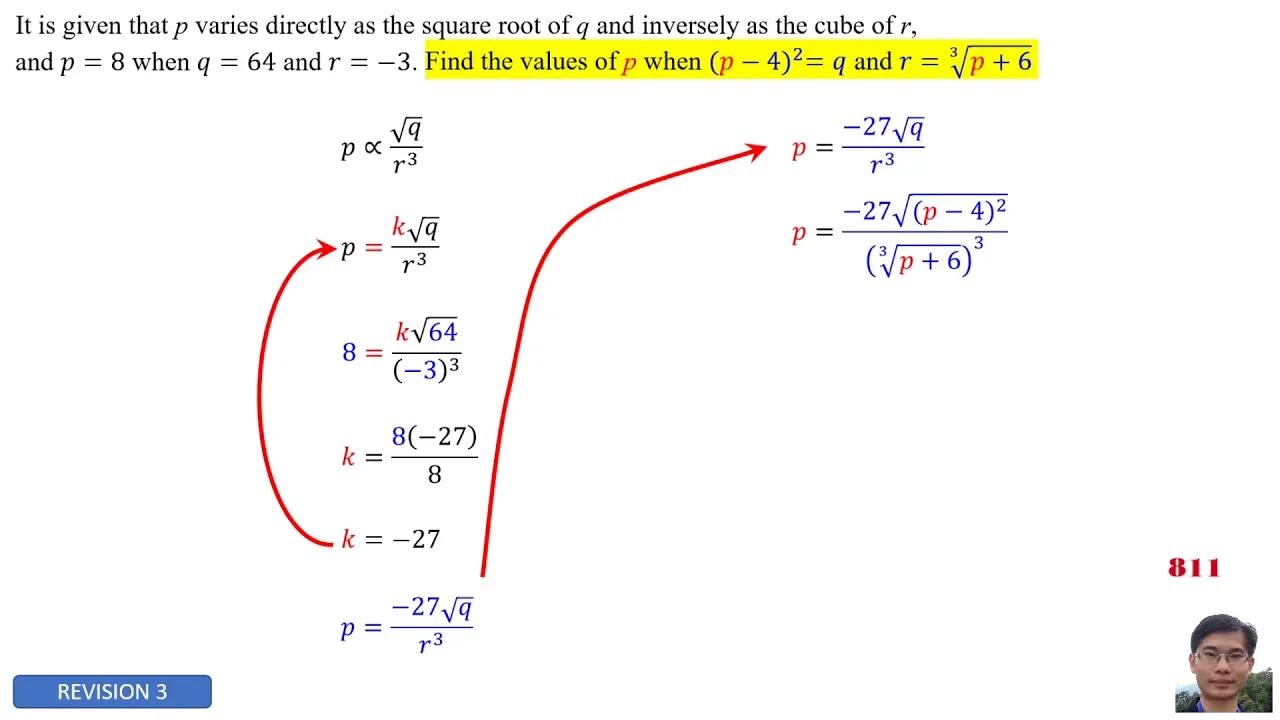 SPM Mathematics Revision 3 - Variations - Quadratic Equation