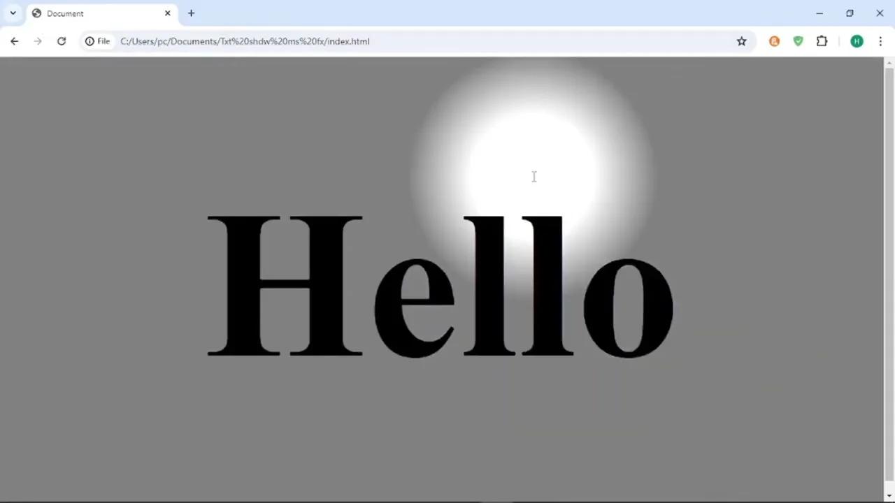 How To Create Text Shadow Effect Using HTML, CSS & JavaScript How To Create Text Shadow Effect Using HTML, CSS & JavaScript