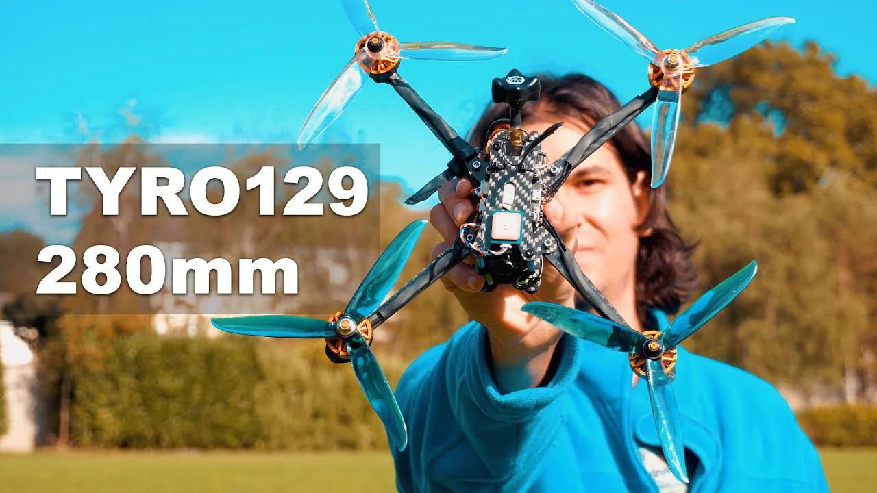 Dron de largo alcance de 7" | TYRO 129 - kit completo