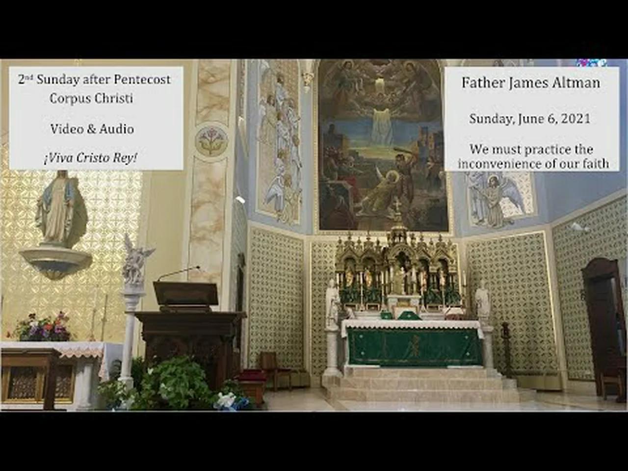 Father James Altman Homily June 6 2021