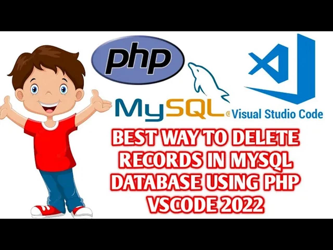 How to Delete Records in PHP MySQL | PHP MySQL Delete Query