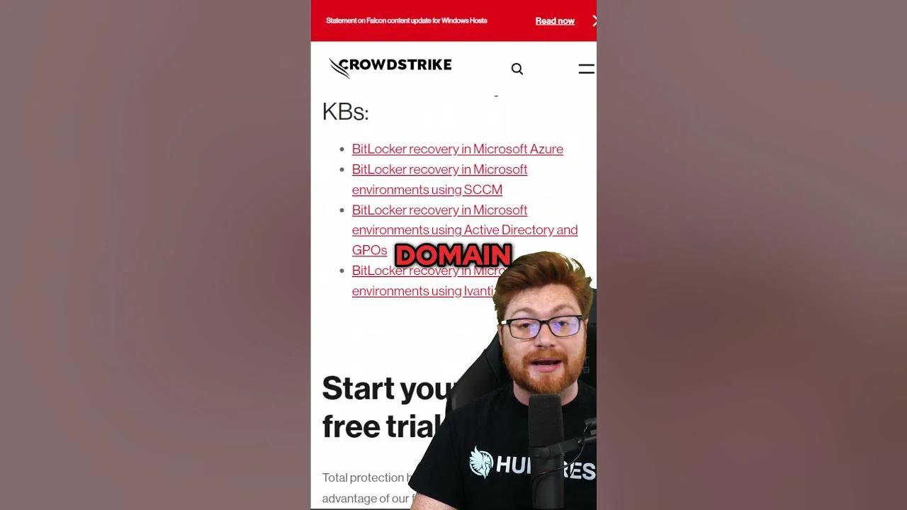 CrowdStrike Outage Recovery with BitLocker