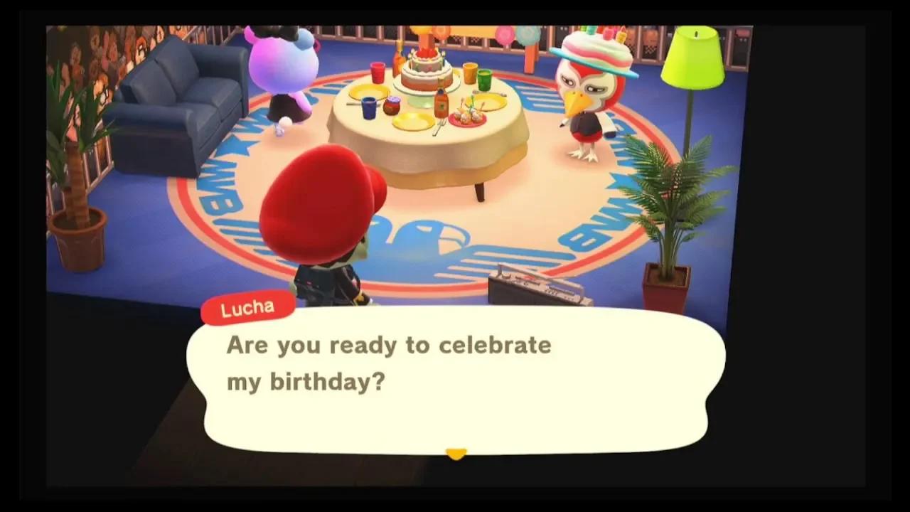 ErikH526 - Animal Crossing New Horizons Askr Lucha's Birthday ...