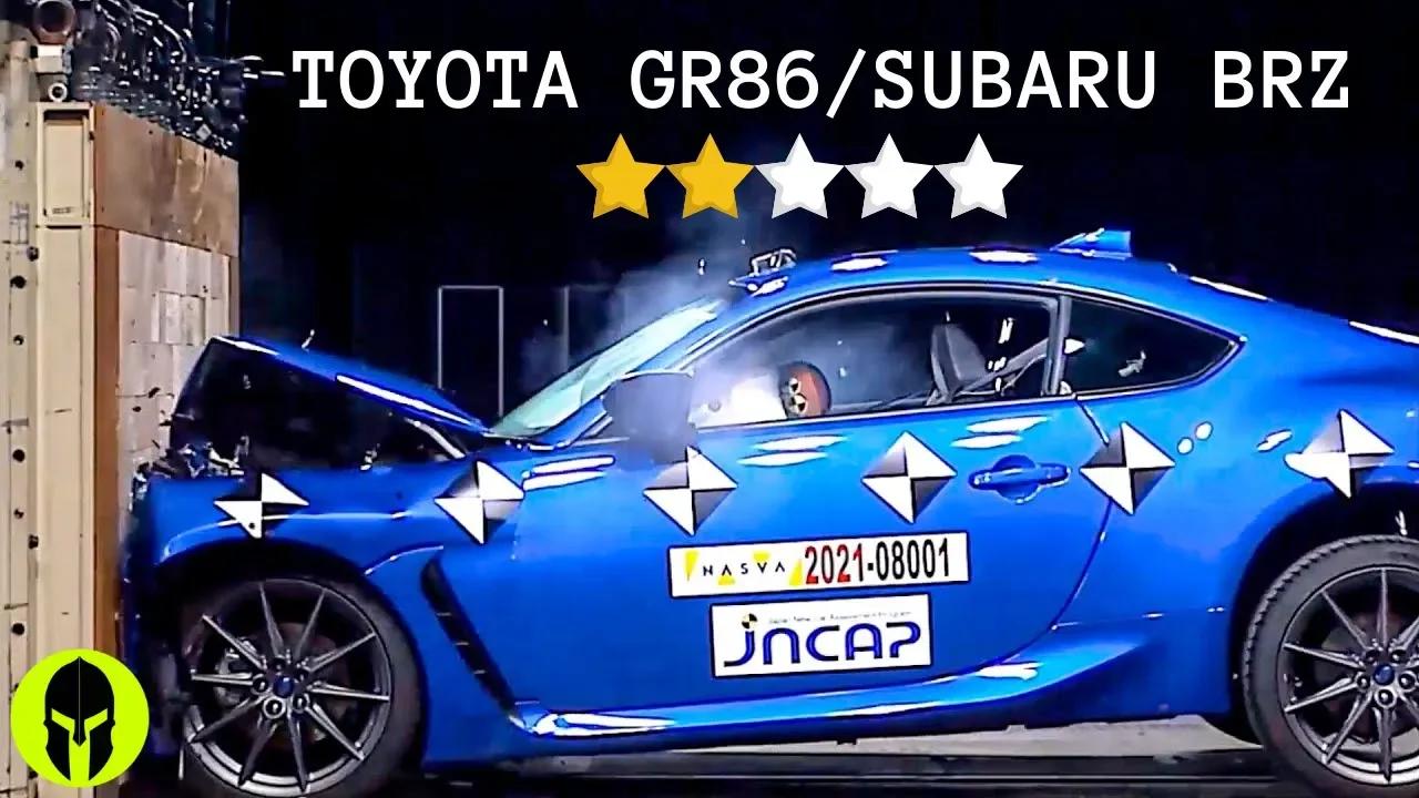 Toyota GR86/Subaru BRZ Crash Test Analysis