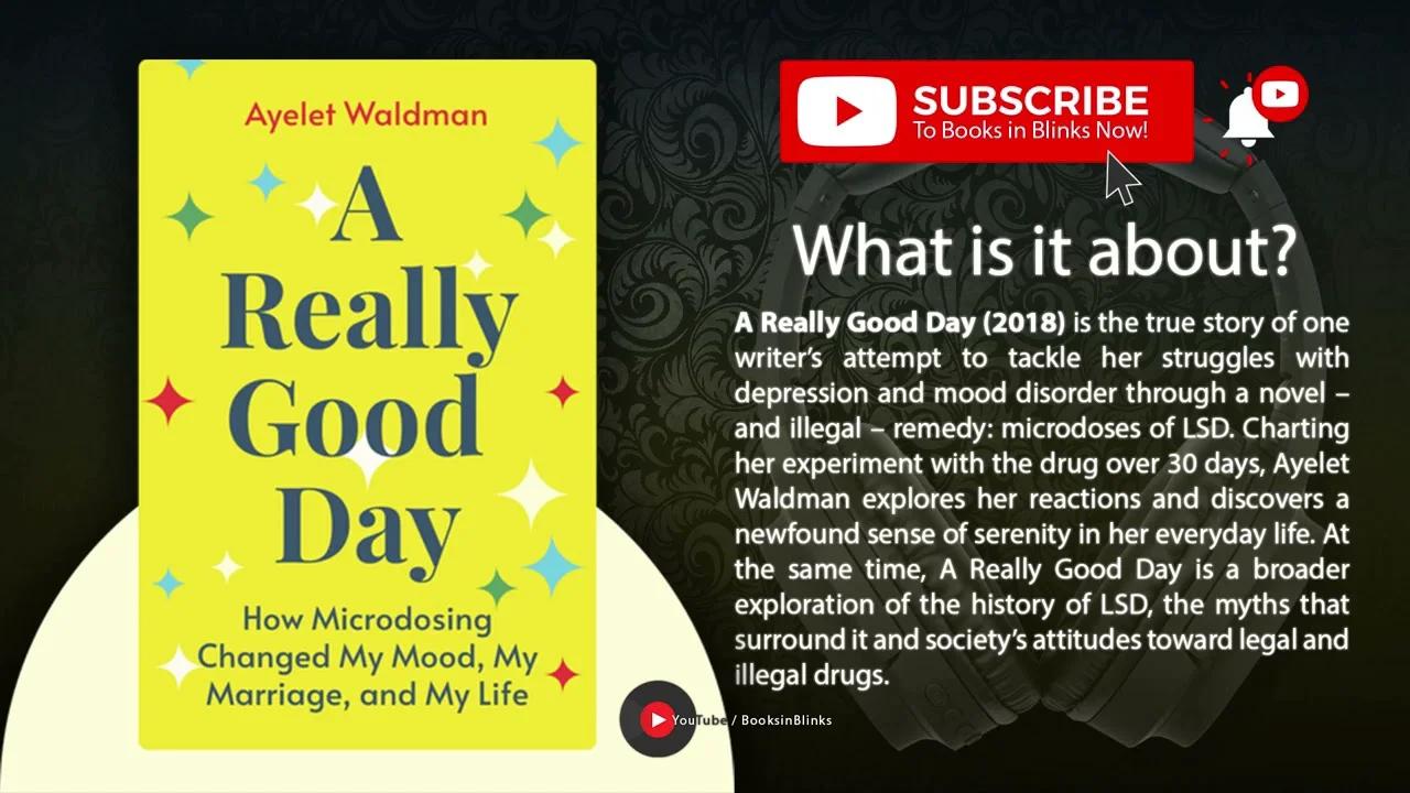 A Really Good Day by Ayelet Waldman (Free Summary)