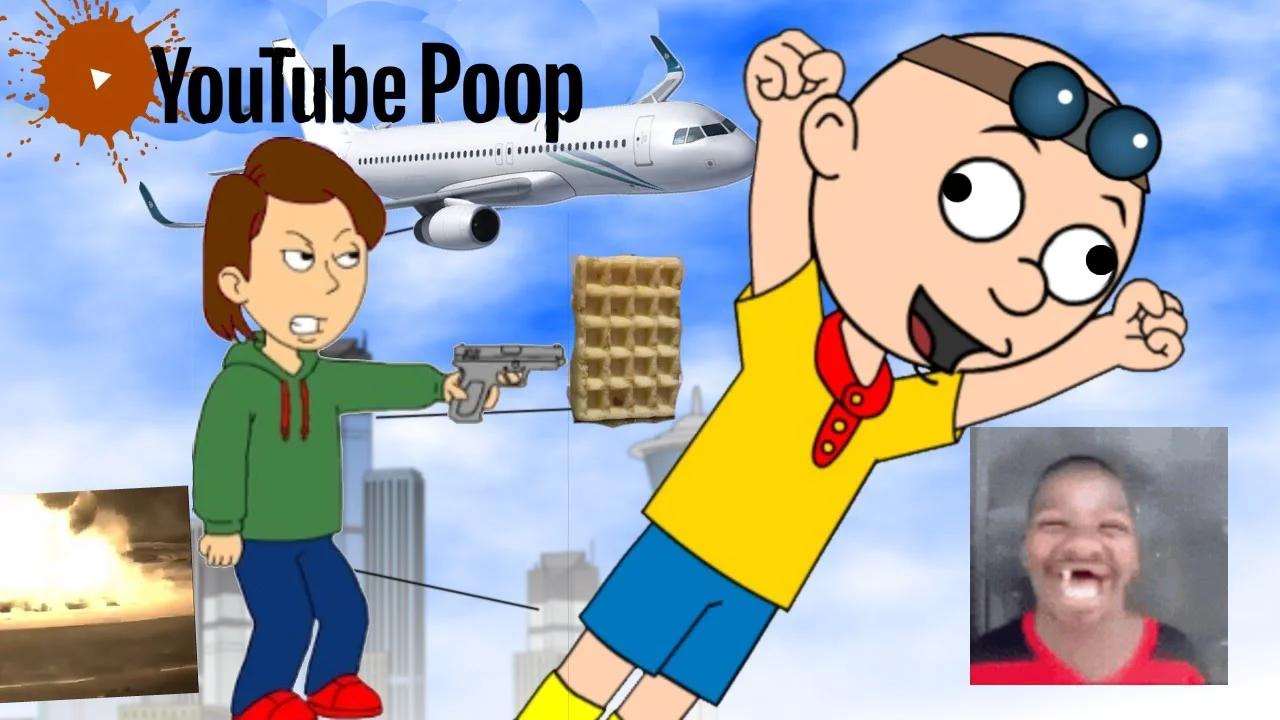 YTP: Caillou's Crazy Flight of Hell