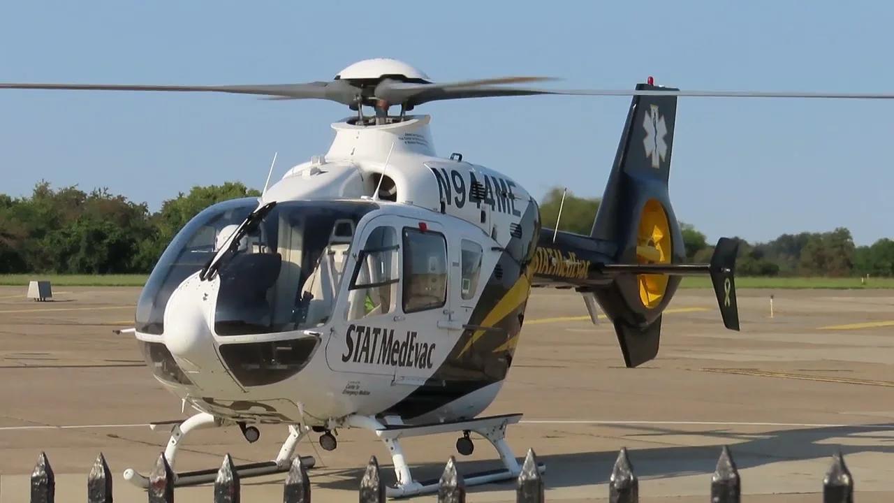 N944ME - STAT MedEvac 1 Taking Off