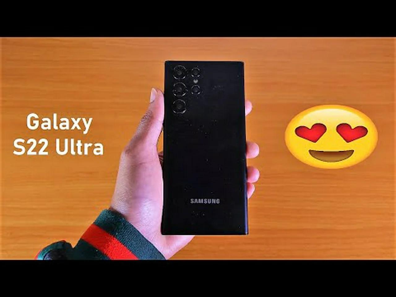 Samsung Galaxy S22 Ultra Unboxing & First Look (dummy)