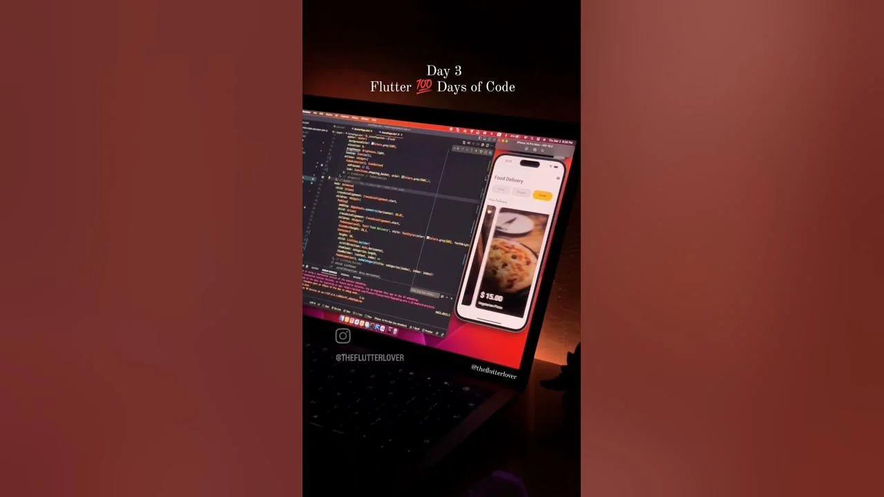 Flutter 100 Days of Code - Day 3 #shorts
