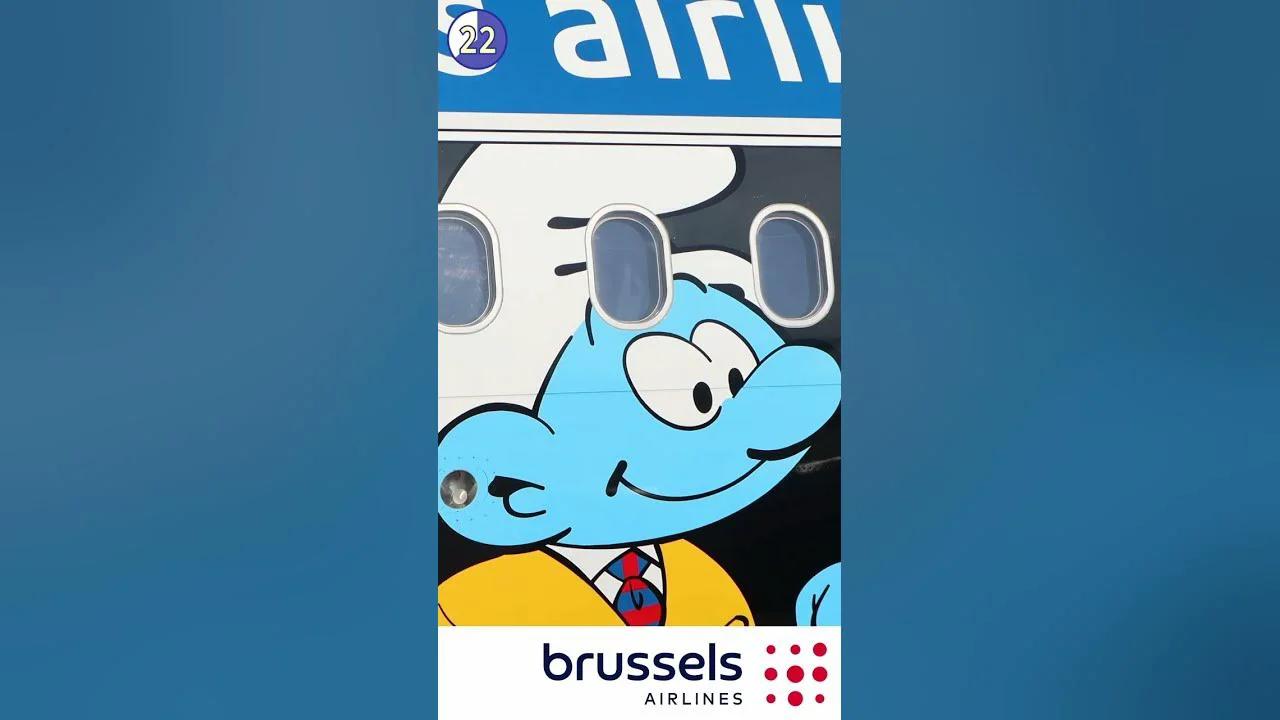 WOW that's the Aerosmurf! The Smurfs plane 🇧🇪