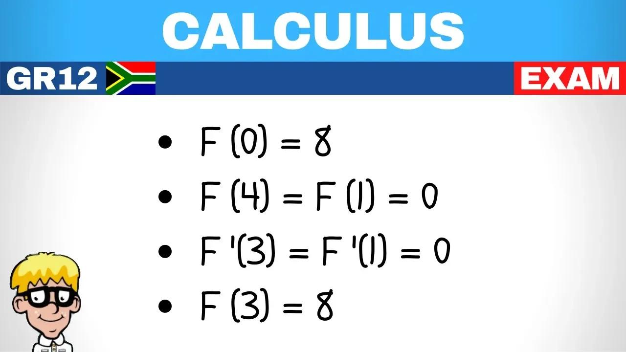 Calculus Grade 12 Practice