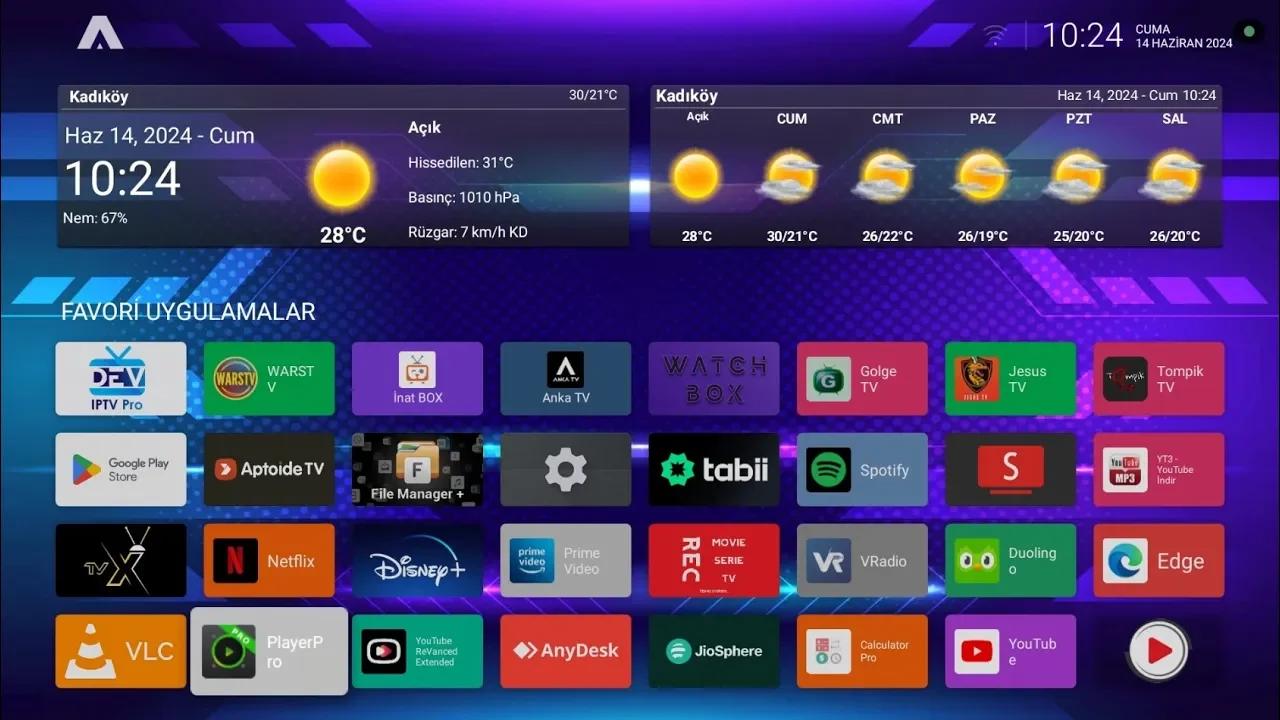 Transpeed 8K Ultra HD-MX10 Android Box Kullanım Videosu