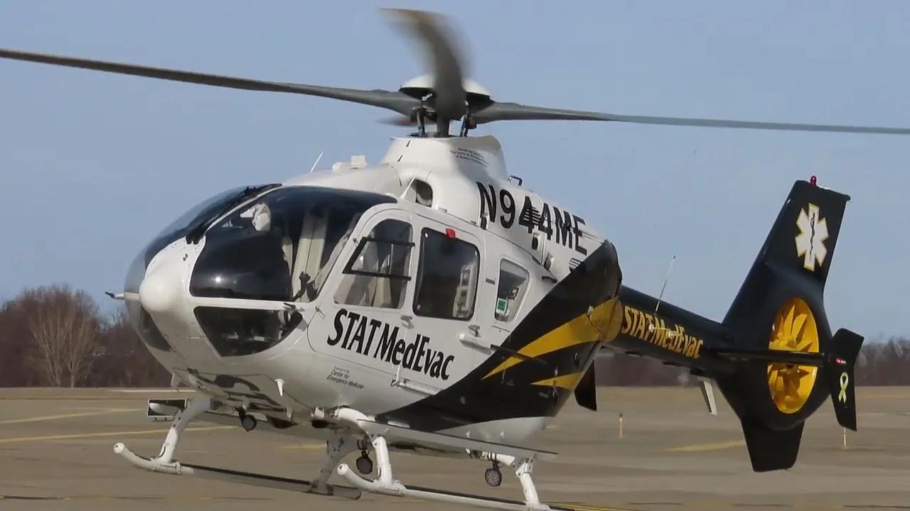 N944ME - STAT MedEvac 1 Landing