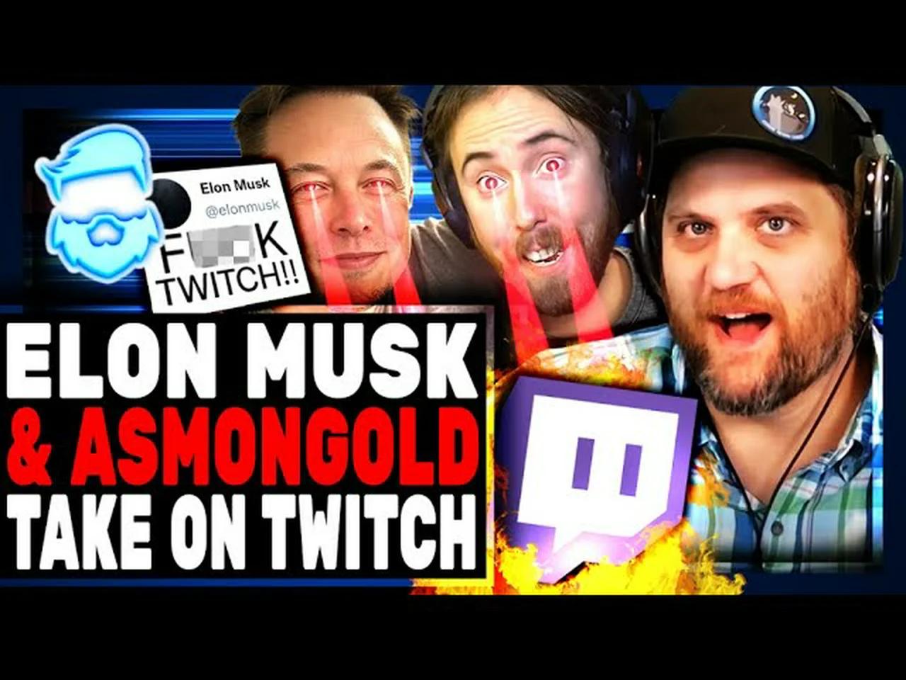 Asmongold & Elon Musk JOIN FORCES To Take Down Twitch! A Massive Win ...