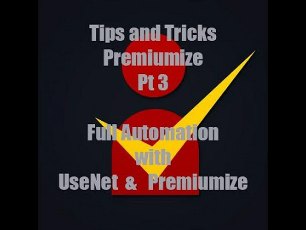Tips and Tricks of Premiumize pt 3 Access UseNet with your Pm acct