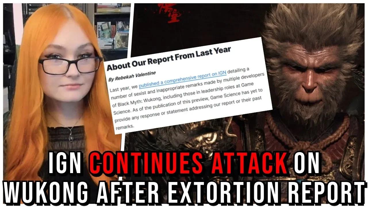 IGN CONTINUES Attack On Black Myth Wukong After Devs REJECT Sweet Baby ...