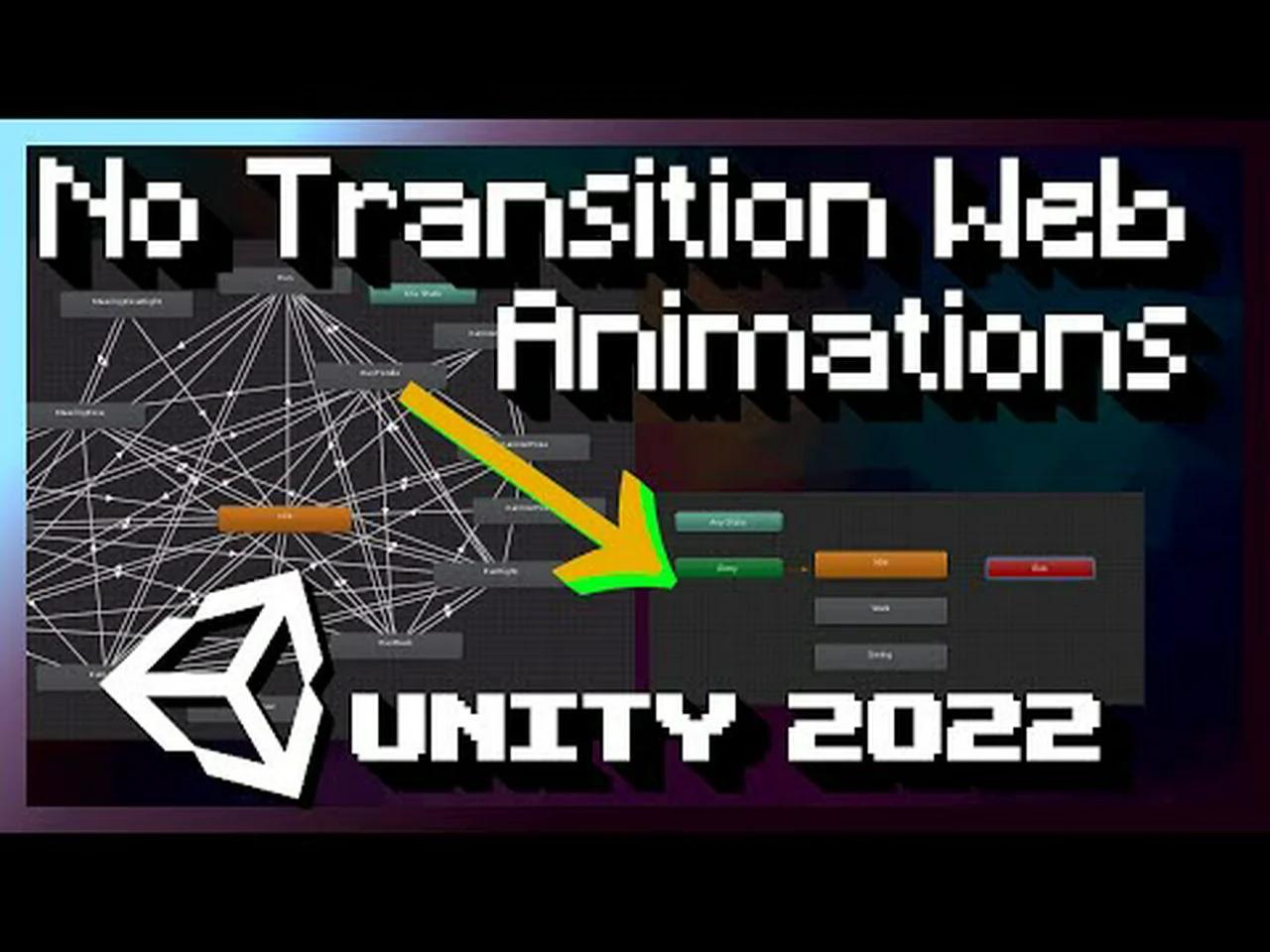 Control Animations with Blend Trees and State Machine Script (No Transition Web) ~ Unity 2022