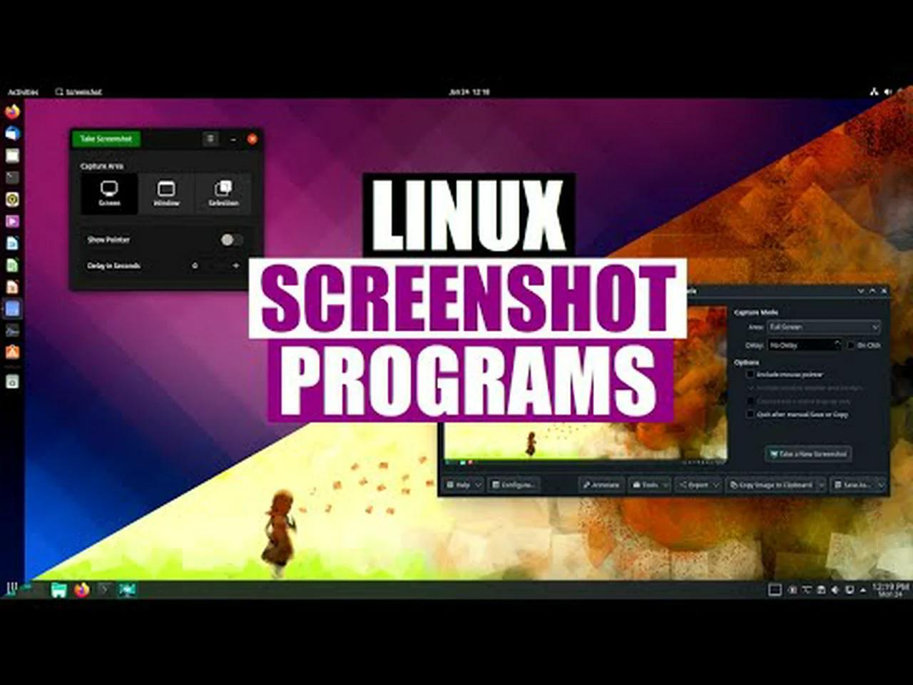 Five Screenshot Applications For Linux
