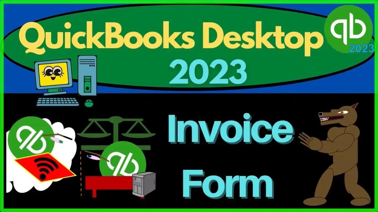 Invoice Form 1340 QuickBooks Desktop 2023