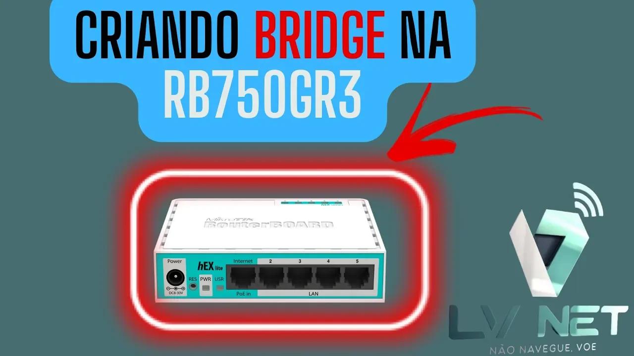 CRIANDO BRIDGE NA RB OU MIKROTIK #mikrotik #bridge #telecom #provedor # ...