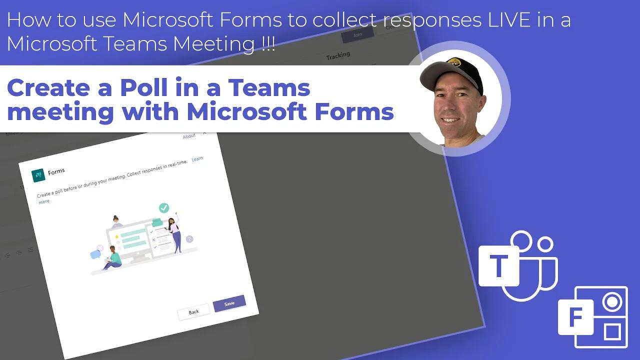Microsoft Forms Polls and Microsoft Teams