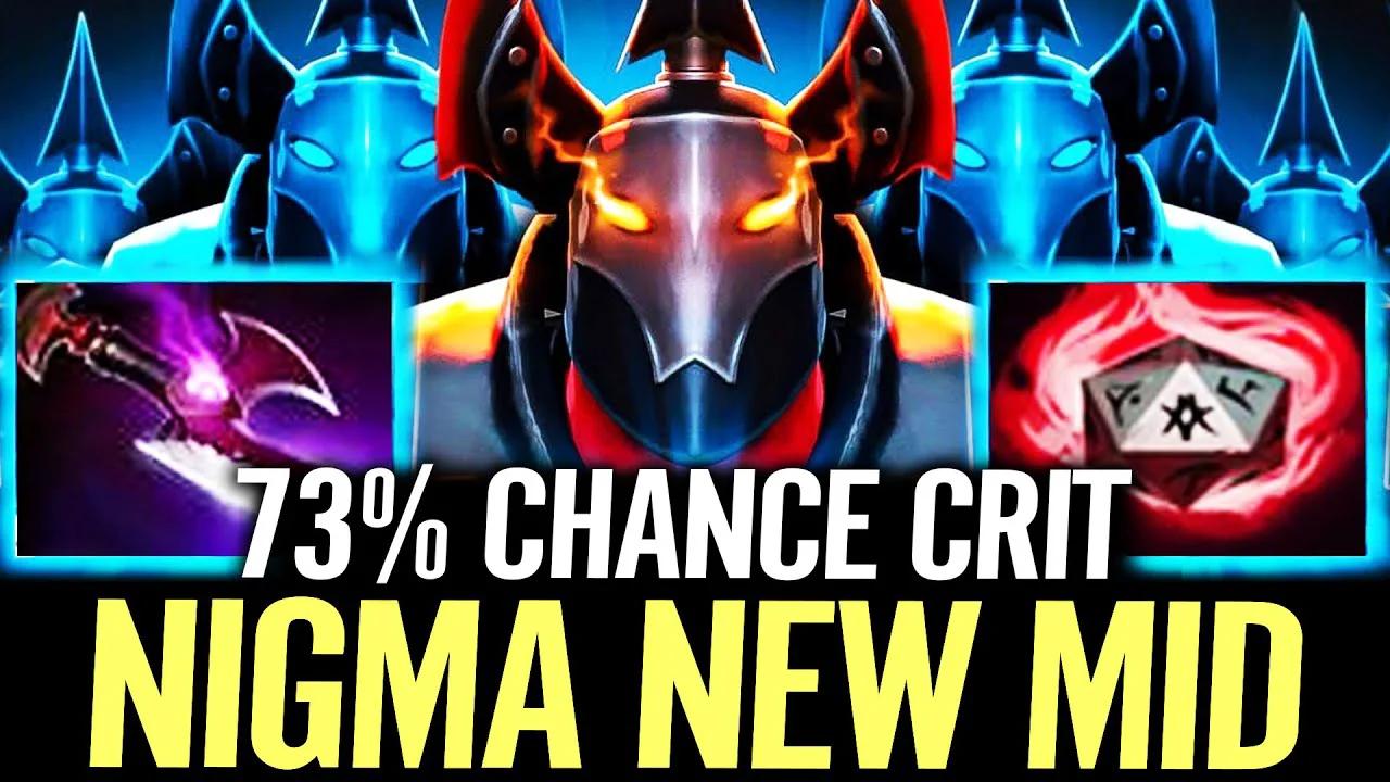 🔥 NIGMA Chaos Knight 100% NEW MID — 73% Chance Crit Silver Edge 1/4/1 Comeback by Sumail Dota 2 Pro