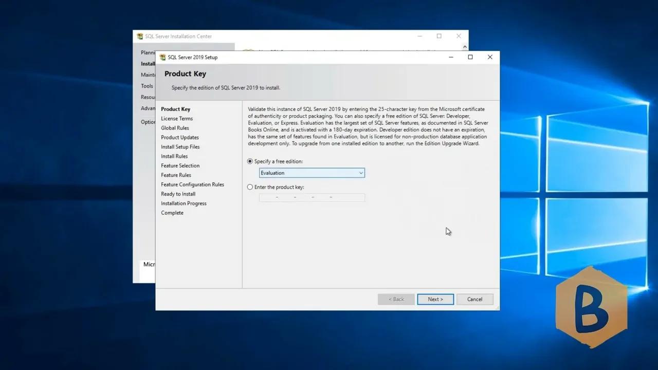 How to Download and Install SQL 2019 Evaluation in Windows Server