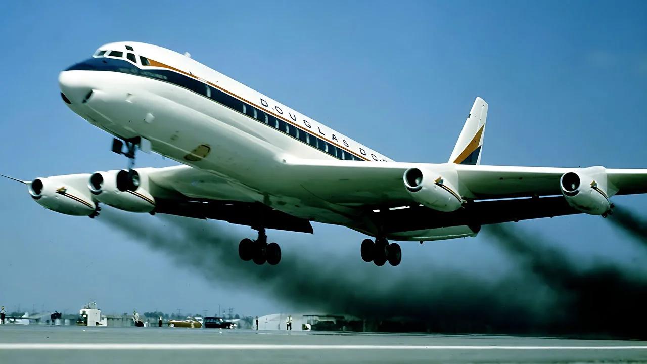 The Douglas DC-8 Jetliner: Short documentary