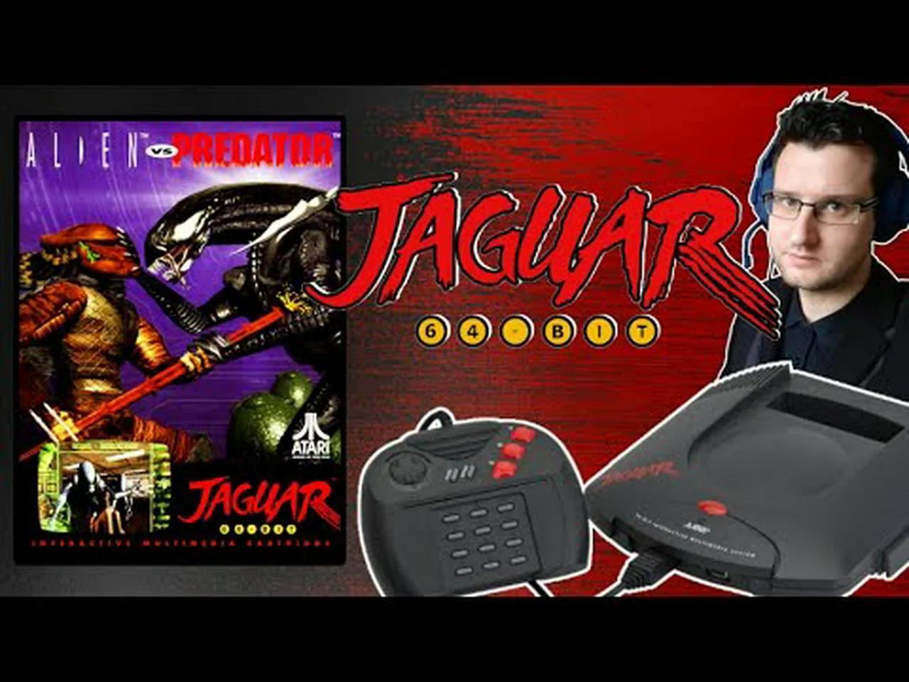 Atari Jaguar : Alien Vs Predator - First Time Playing