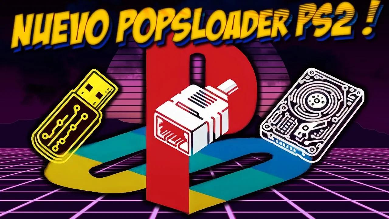 🟢Nuevo POPSLoader PS2 !! Launcher POPStarter para Juegos de PS1 desde ...