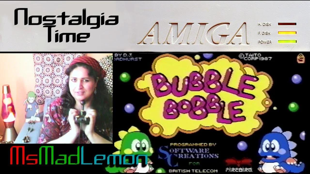 Bubble Bobble & Tiny Bobble - Nostalgia Time Amiga Gameplay
